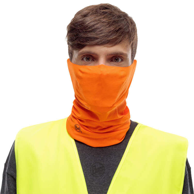 Buff Filter Schlauchschal Filtertube | solid orange fluor