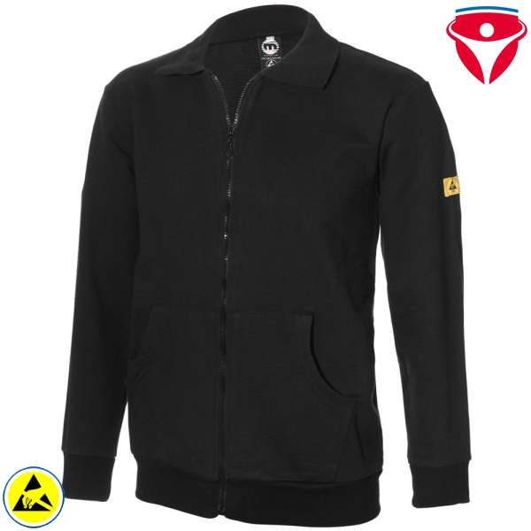 ESD Sweat Jacke mit Taschen