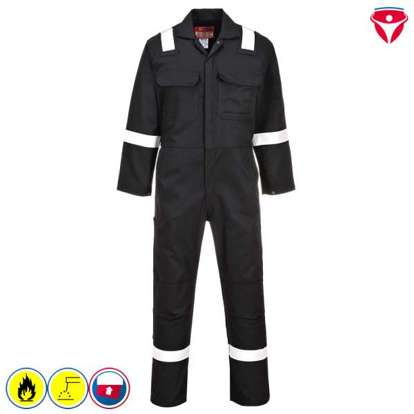 PortWest BIZ5 Flammschutz Schweisser Overall Iona