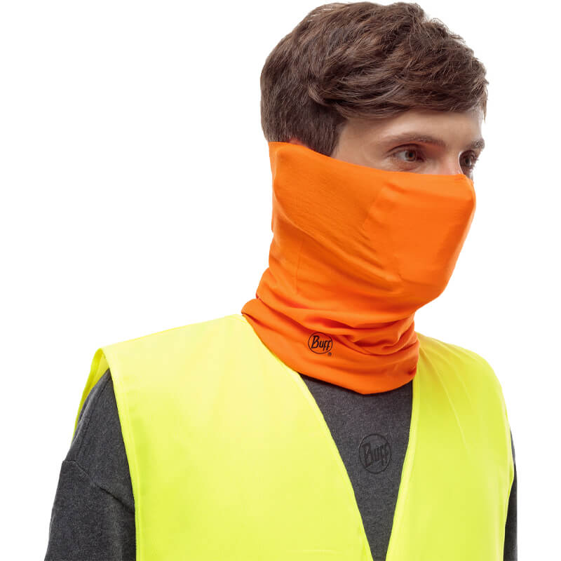 Buff Filter Schlauchschal Filtertube | solid orange fluor