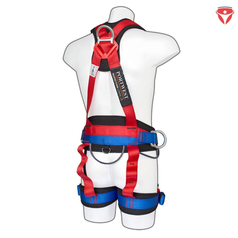 PortWest FP19 4-Punkt-Auffanggurt Komfort Plus | Absturzsicherung